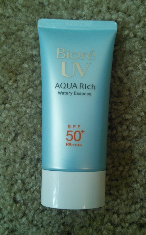 Review: The New 2015 Biore UV Aqua Rich Watery Essence SPF 50+ PA ...