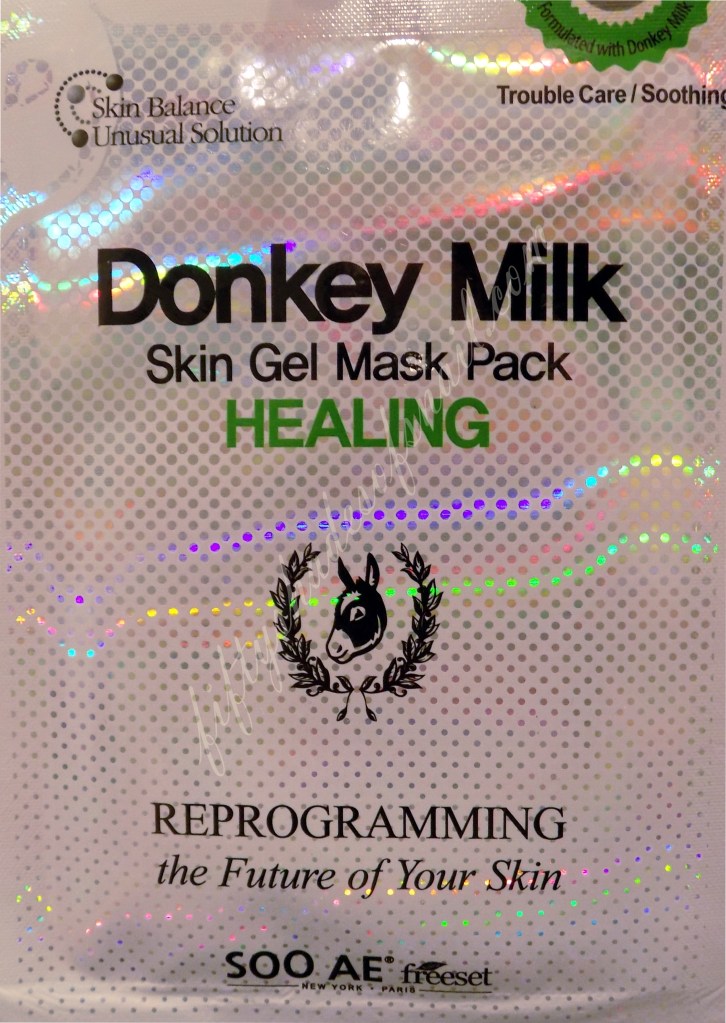 Review: Soo Ae Freeset Donkey Milk Healing Skin Gel Mask Pack (Updated ...