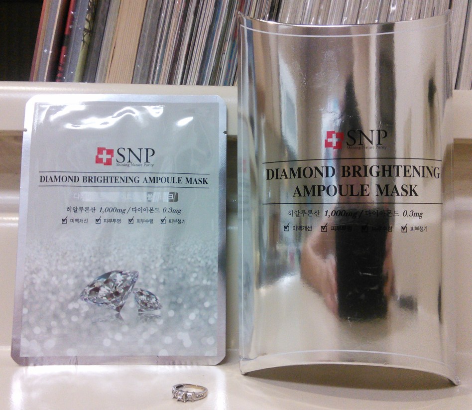 Double Mask Review: SNP Bird’s Nest Aqua and Diamond Brightening ...