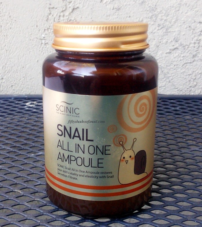Review: Scinic Snail All In One Ampoule, Plus Two Bonus Snail Sheet ...
