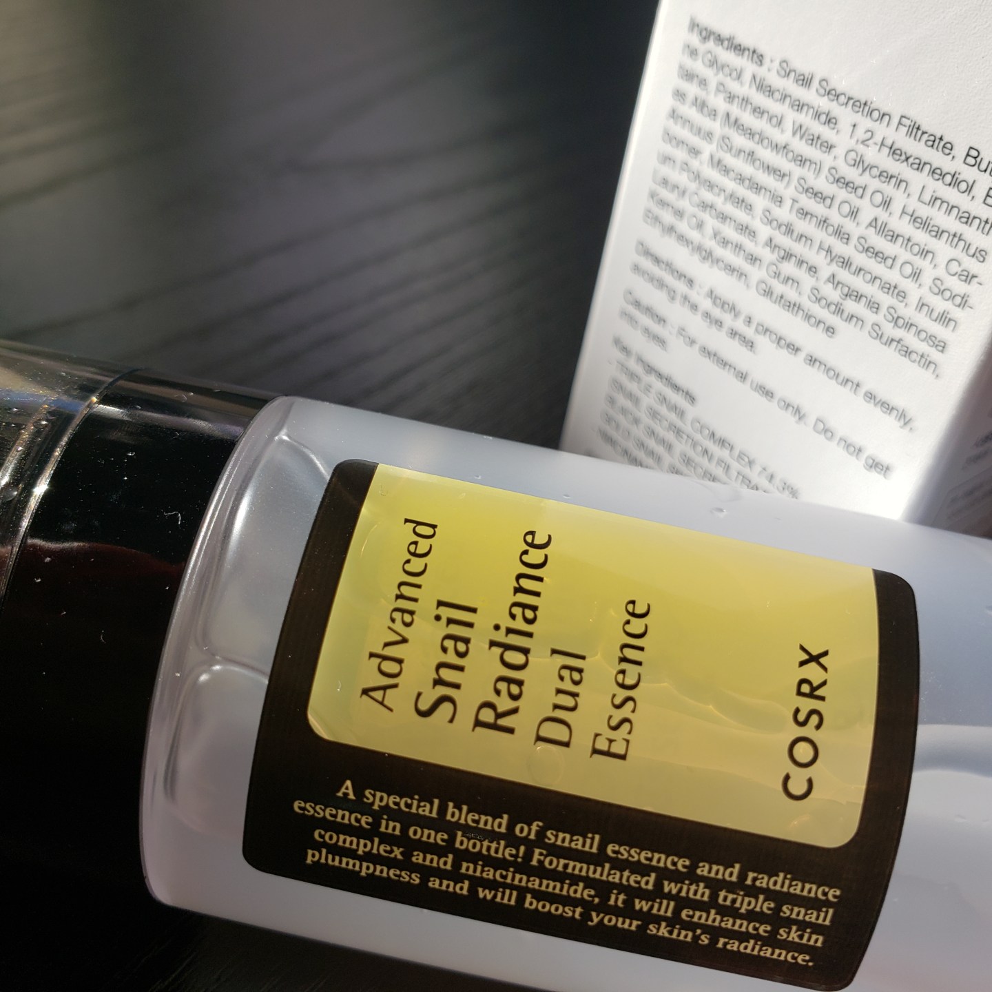 Review: COSRX Advanced Snail Radiance Dual Essence – Fifty Shades of Snail